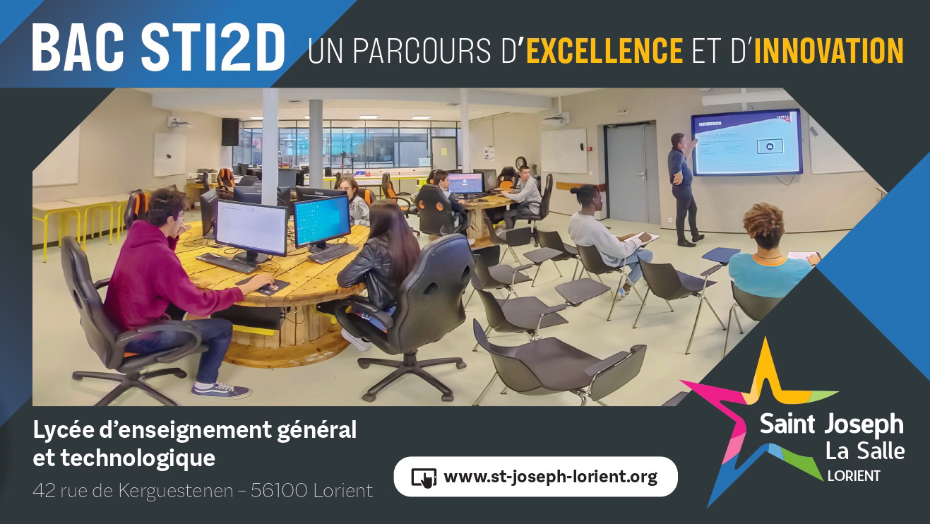 Voie technologique STI2D au Lycée Général St Joseph-La Salle à Lorient