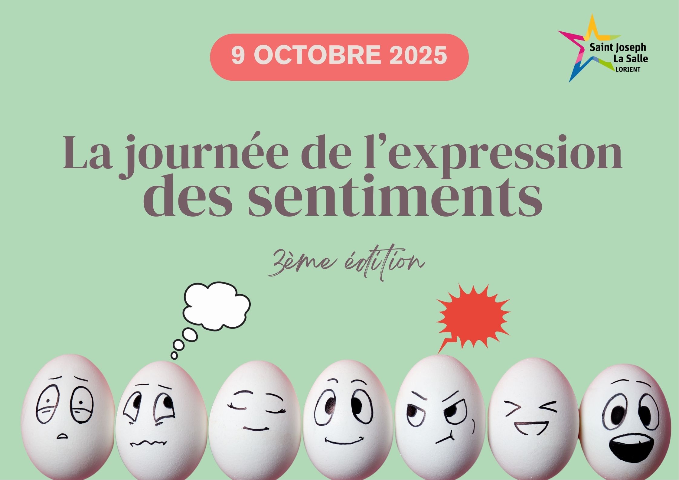 3ème édition de la "Journée de l’expression des sentiments" à St Jo ...